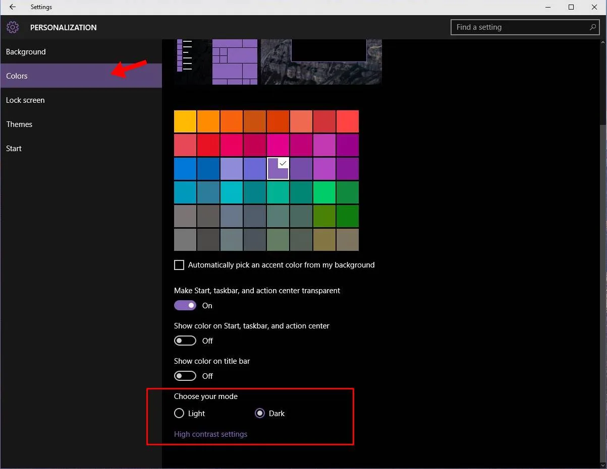 How to Enable Dark Mode Or Black Theme in Windows 10