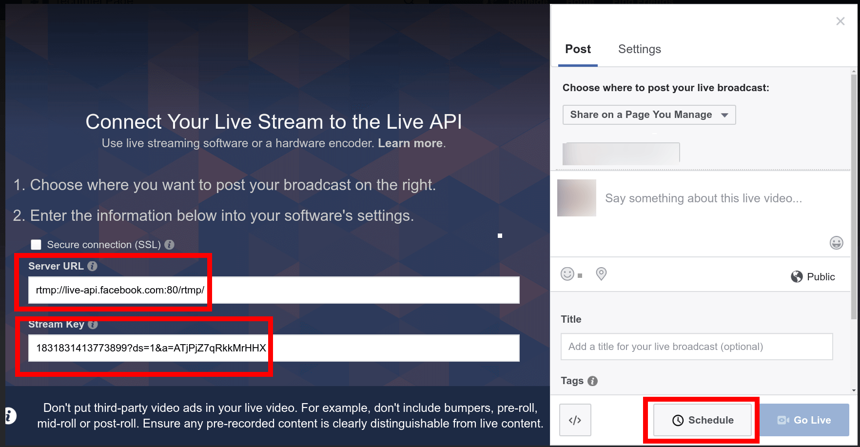 [SOLVED] How to Live Stream Recorded Videos on Facebook?