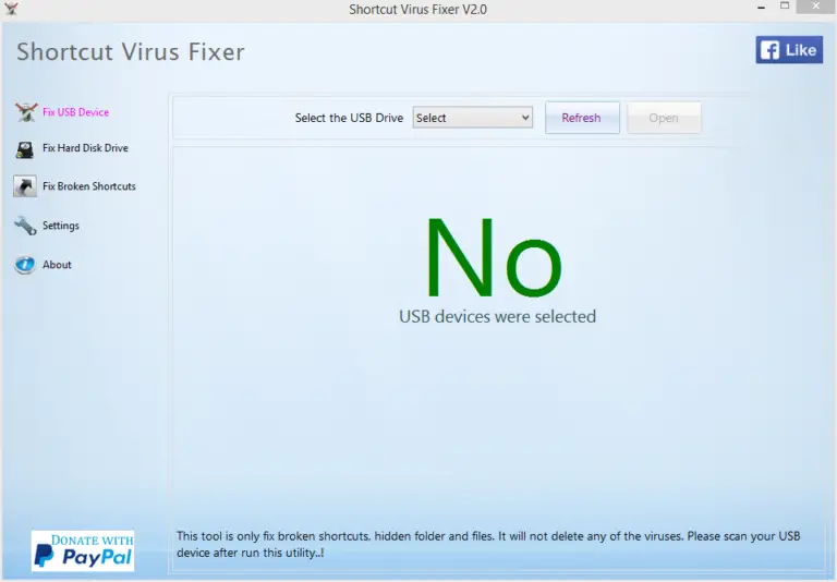 Shortcut Virus Remover Tools, Apps & Antivirus For Windows