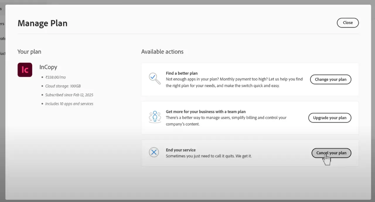 How to Cancel Adobe Subscription Without a Cancellation Fee?